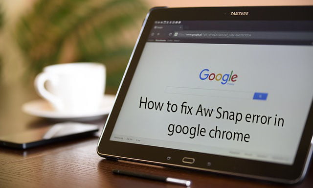 How To Fix Aw Snap Error in Google Chrome - TheTechSky